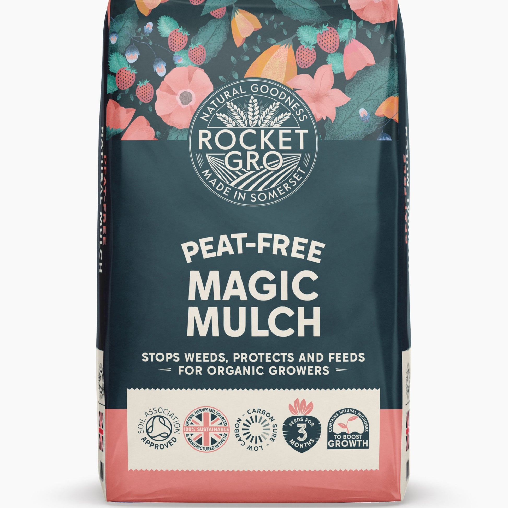 RocketGro Magic Mulch 50L | Peat-Free Organic Garden Mulch ...