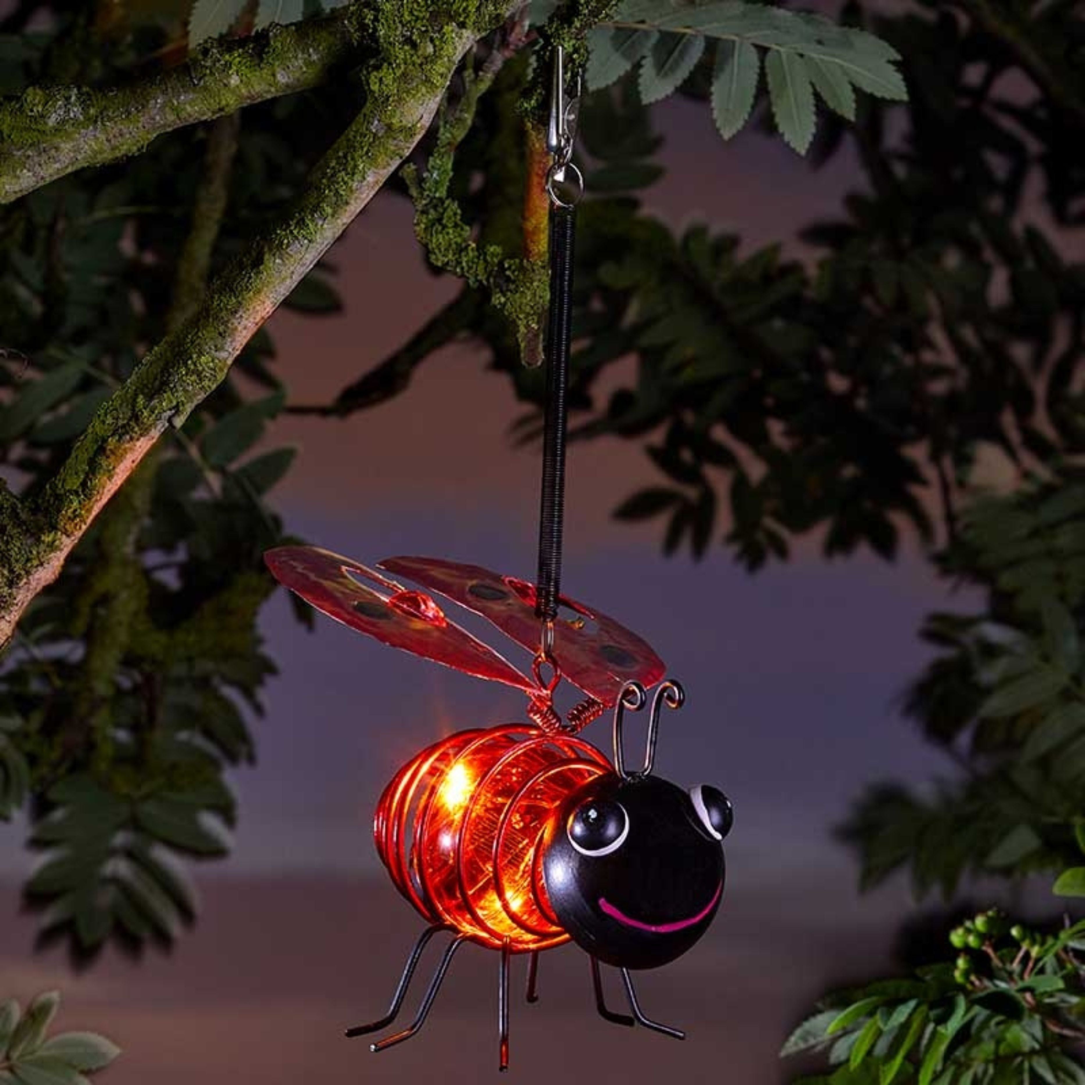 Solar Garden Solar Bug Light – Assorted Bee or Ladybird Decorative ...