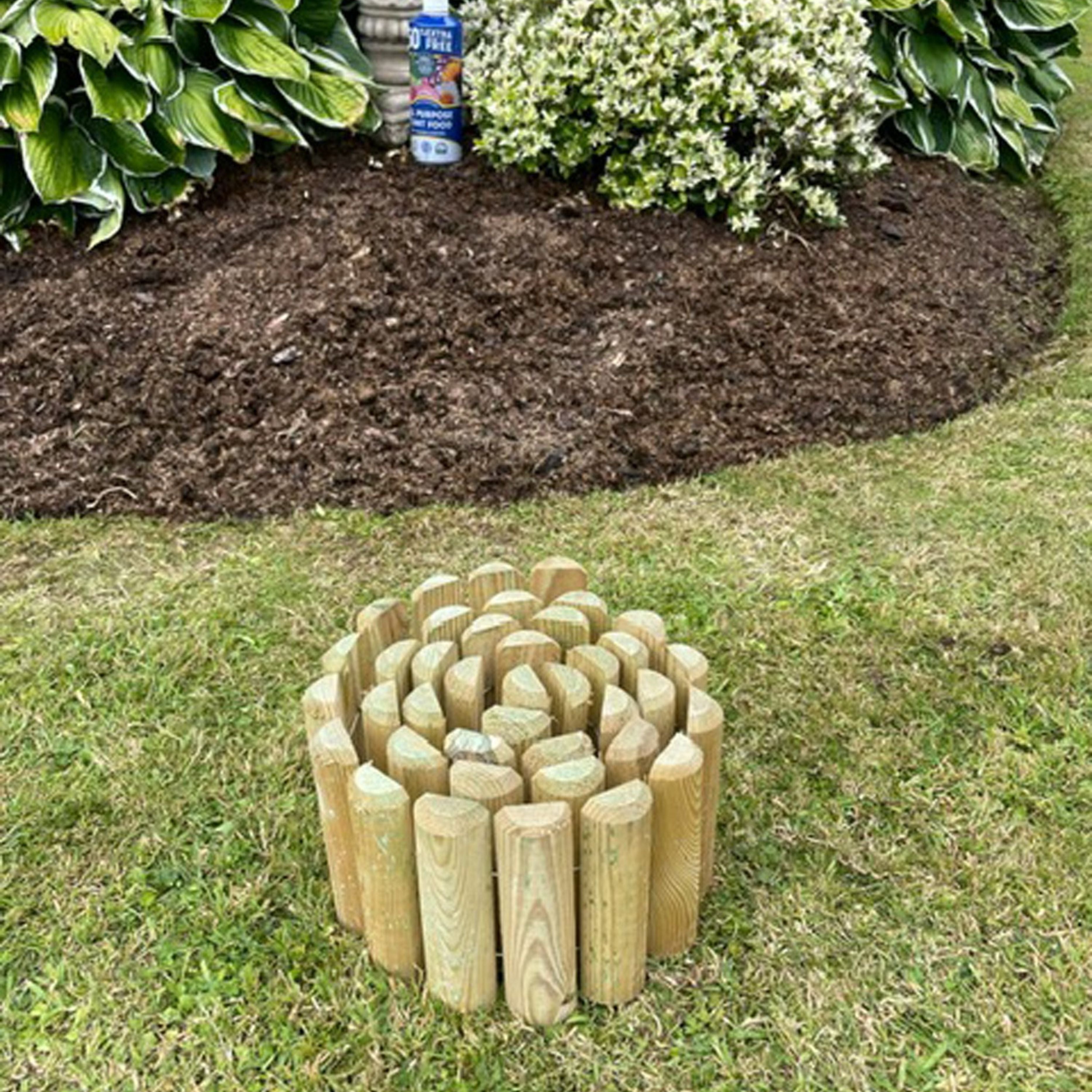 Log Roll Edging (6") – Chessington Garden Centre